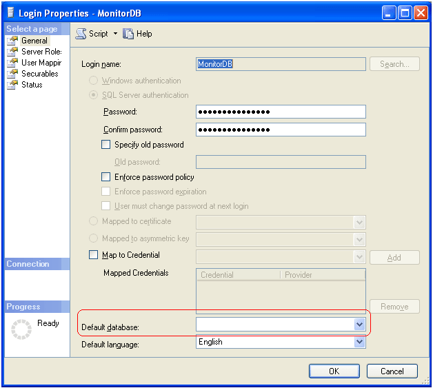SQL SERVER DBA: How to fix login failed with error cannot open user default db...